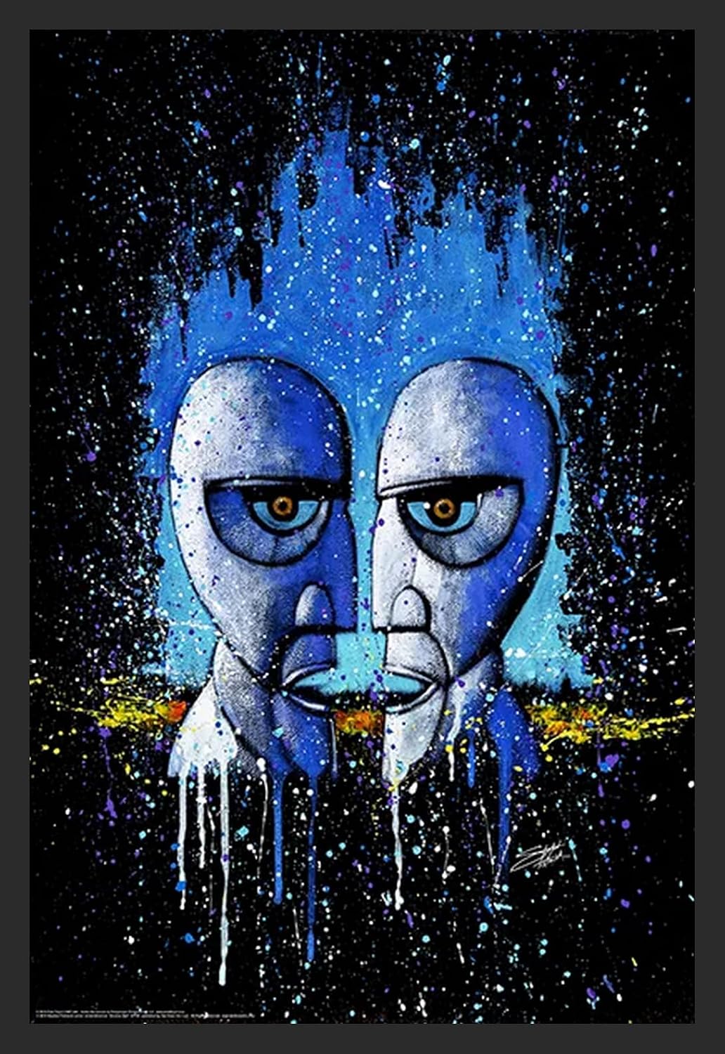 Amazon.com: BUY ART FOR LESS Officially Licensed Division Bell Pink ...