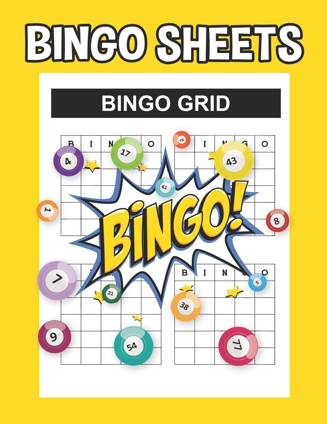 Buy Bingo Sheets: Blank Bingo Grid Score Record, Bingo Game Record Book ...
