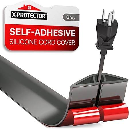 Cache Cable Sol X-Protector - 1.5 m (150 cm) Goulotte Passe Cable Sol ...