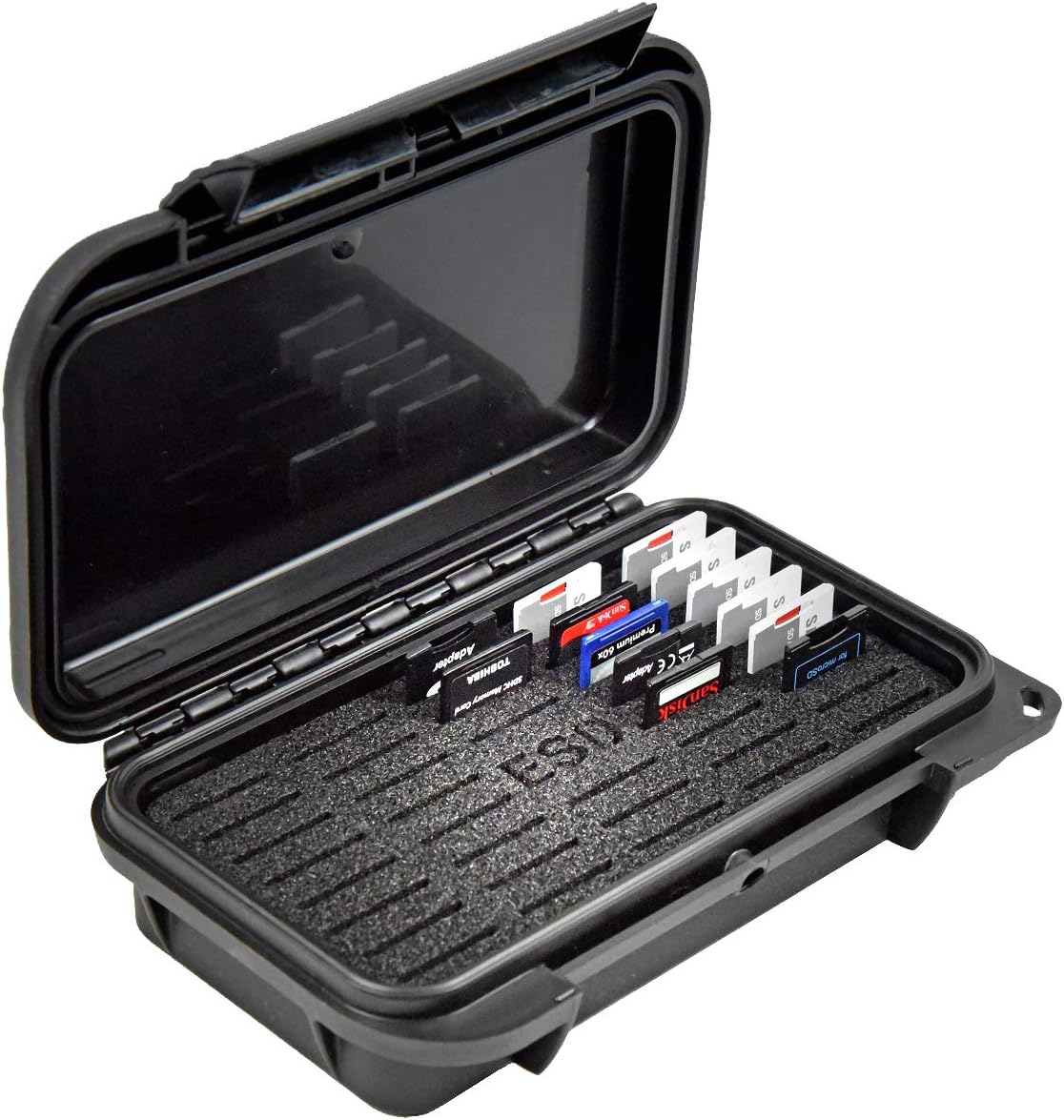 Amazon.com: Elephant® Professional Waterproof Anti-Static SD Card Case ...