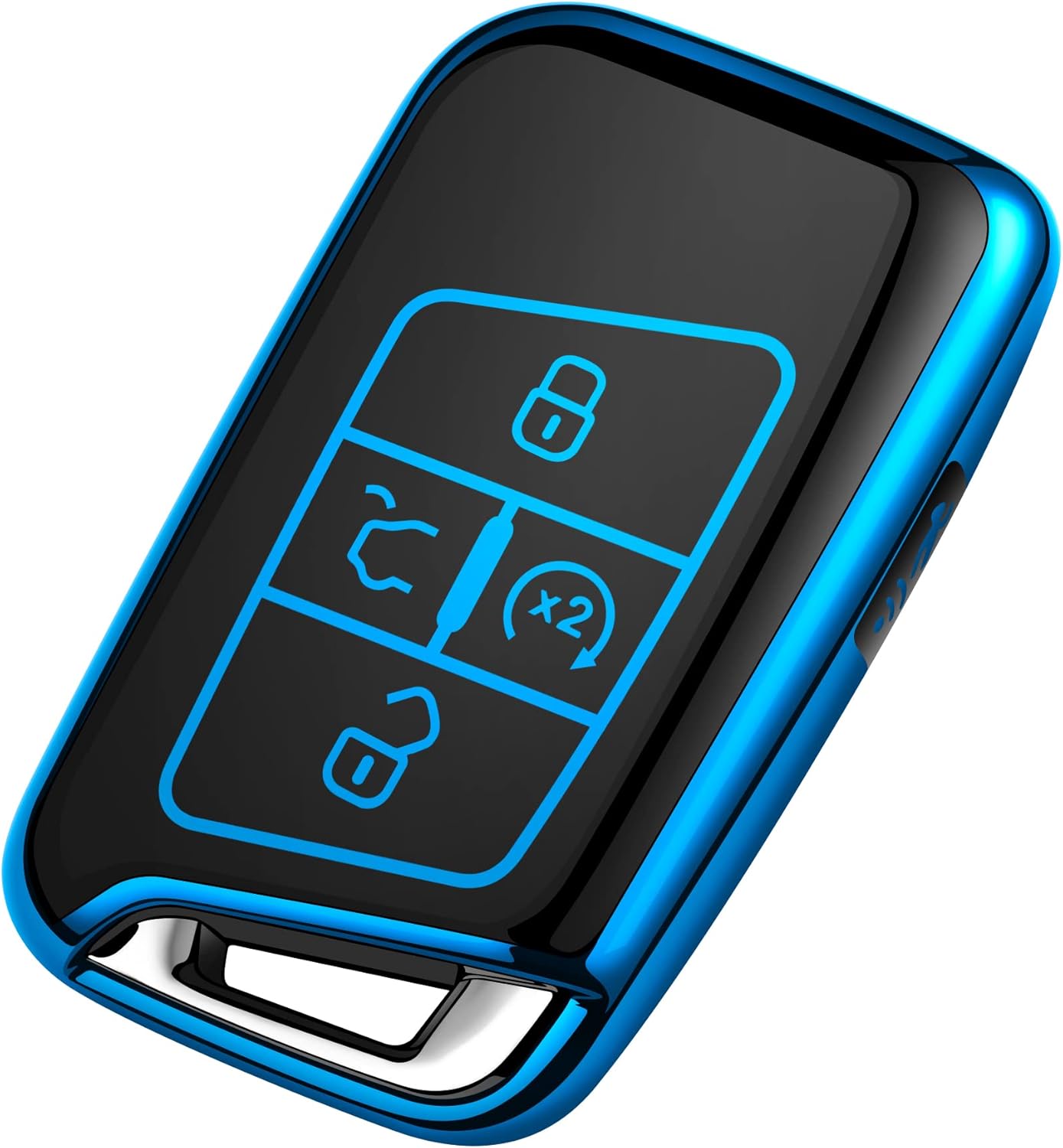 Amazon.com: Tukellen for Volkswagen Key Fob Cover, Premium Soft TPU ...