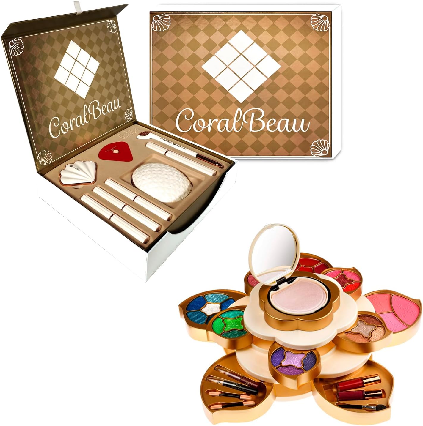 Amazon.com : CoralBeau All In One Makeup Gift Kit for Woman and Teens ...