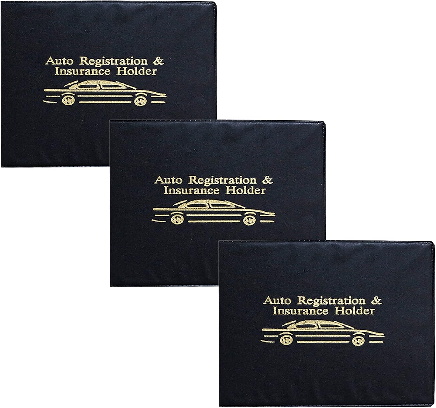 Amazon.com: OCD Bargain, Pack Of Three, Black Car Auto Insurance ...