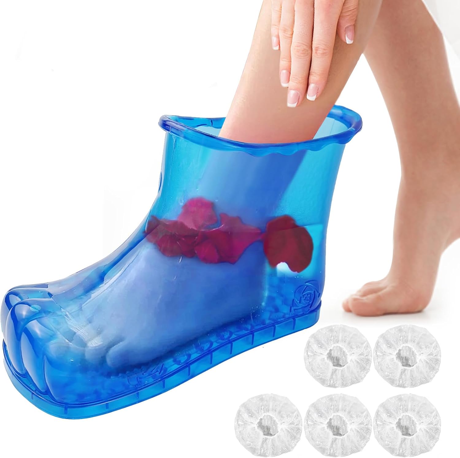 Amazon.com: YOKYAK Foot Bath Soak Tub Shoe of Water Saving, Portable ...