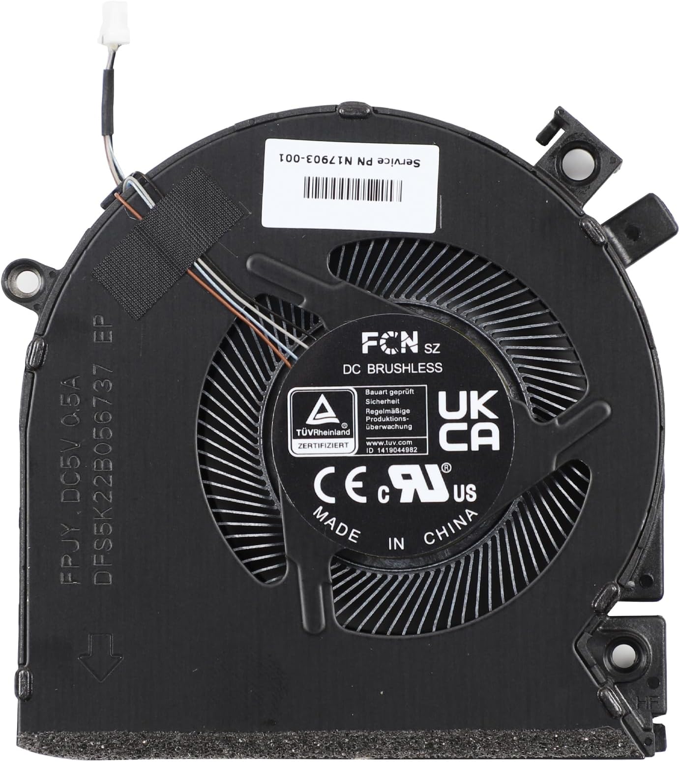Amazon.com: Replacement CPU Cooling Fan for HP Victus 15-FA FB 15 ...