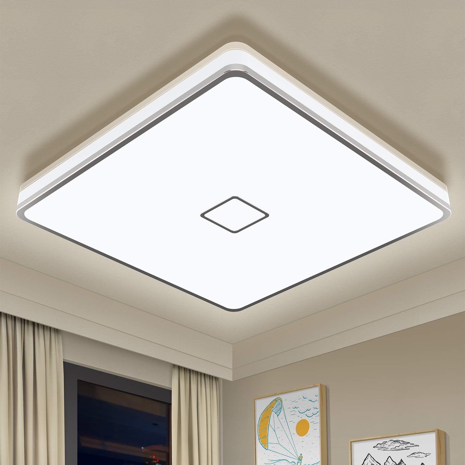 Airand Bathroom Lamp 24W LED Ceiling Light Bathroom LED Ceiling Lamp ...