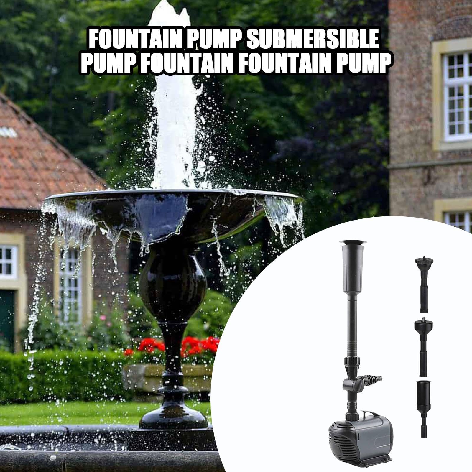 Outdoor Waterfall Pump Kit PRE ORDER PROTEGE 20W Solar Fountain