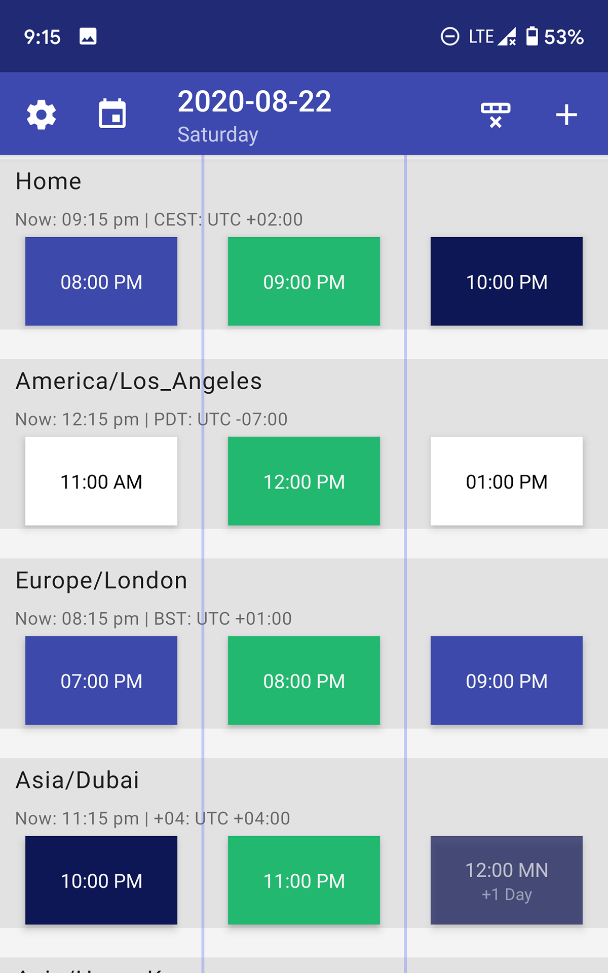 TimeZone Carousel - App on Amazon Appstore