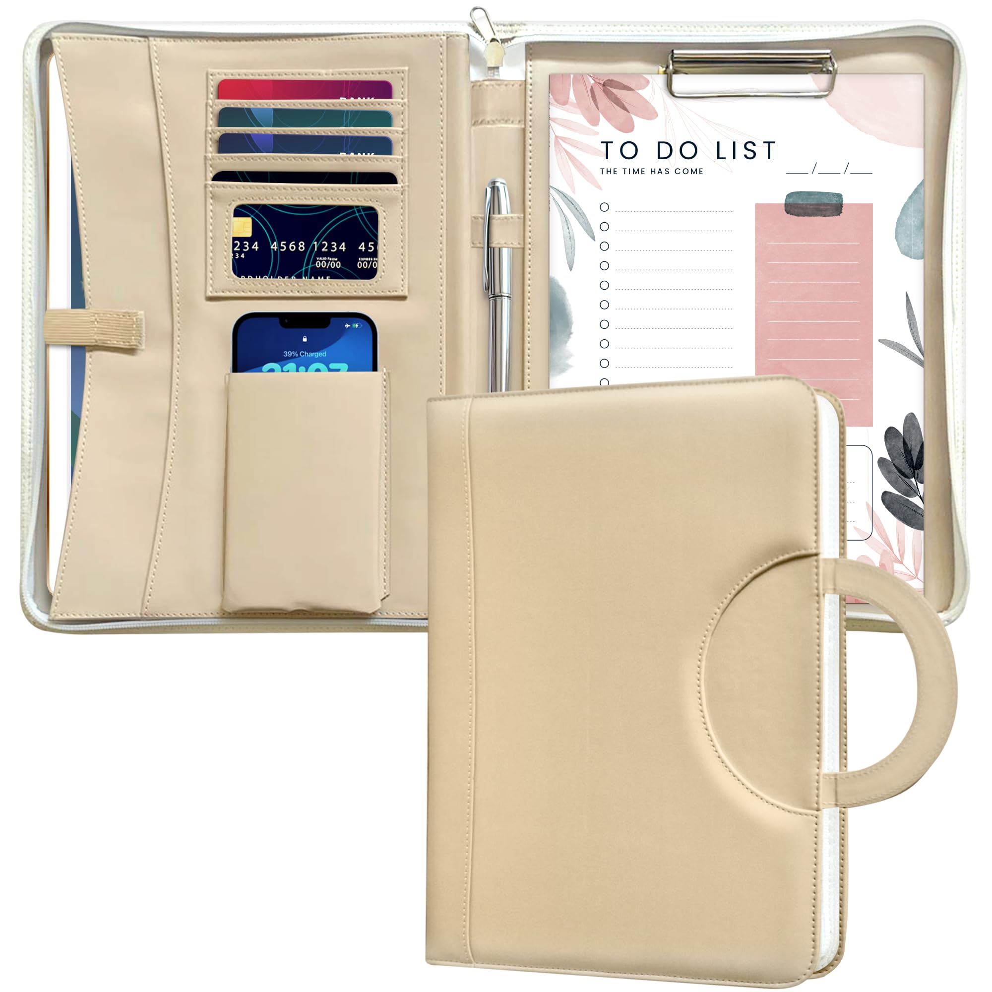 Amazon.com : Generic Portfolio Organizer, Portfolio, Padfolio ...