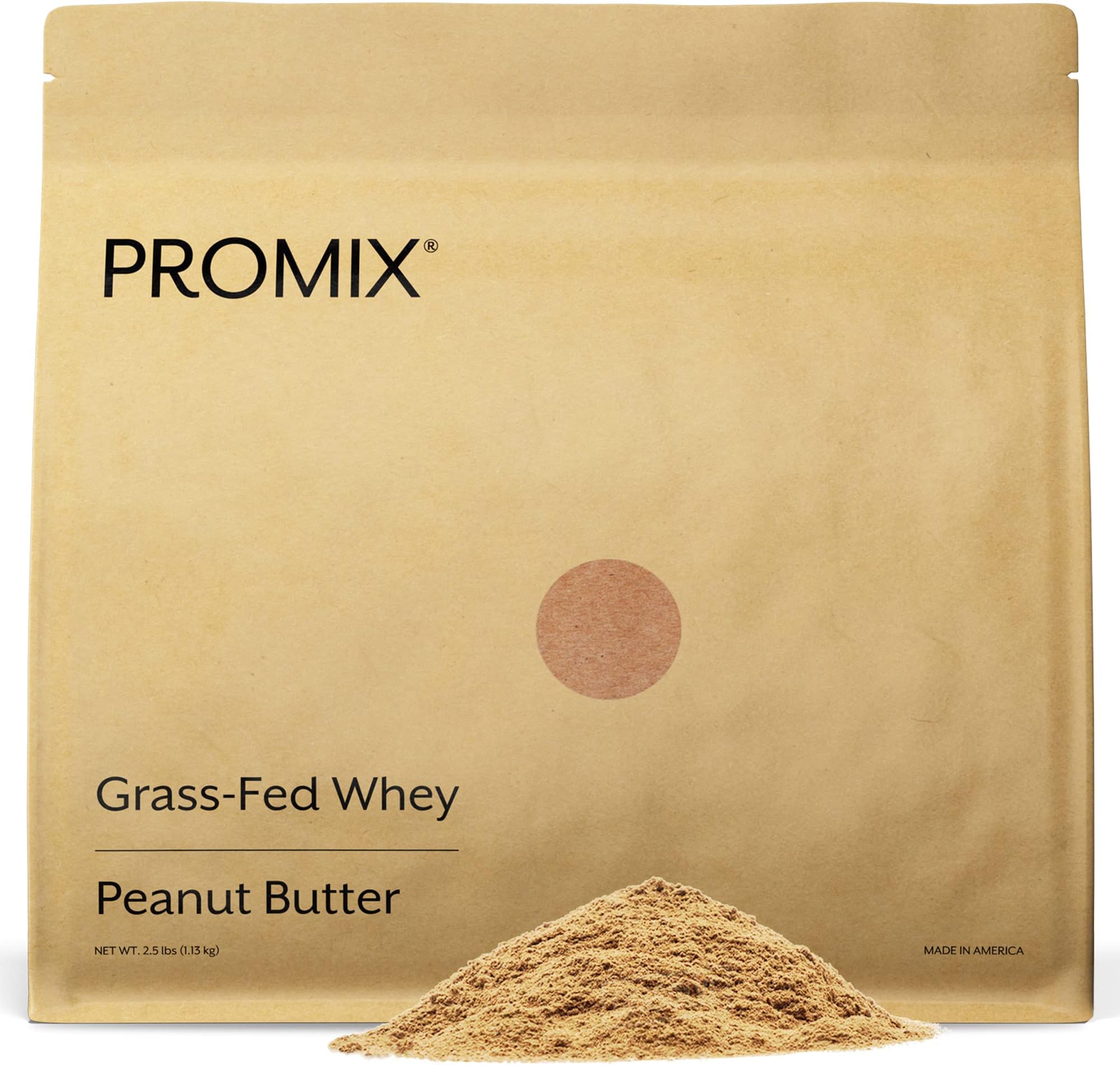 Amazon.com: ProMix Nutrition Whey Protein Powder, Peanut Butter - Grass ...