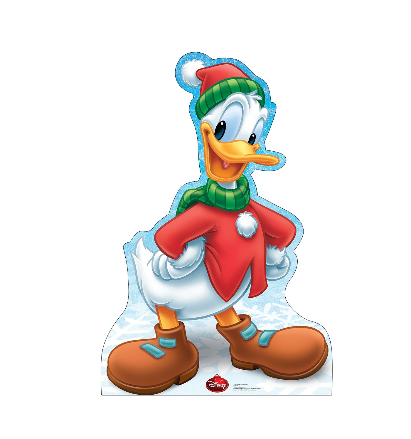 Daisy Duck Christmas Clipart