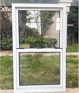Amazon.com: JLXJYS Small Mobile Sliding Windows, White Home Replacement ...