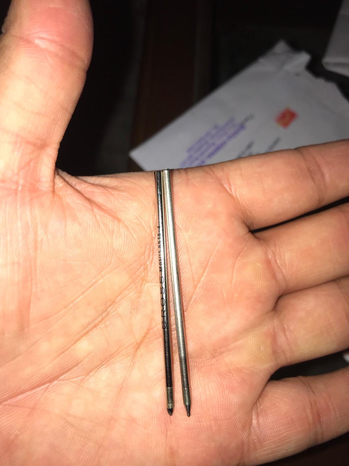 Generic Mini Ballpoint Pen Refills. Set Of 10 Pcs 0.6mm Point, Blue Ink ...