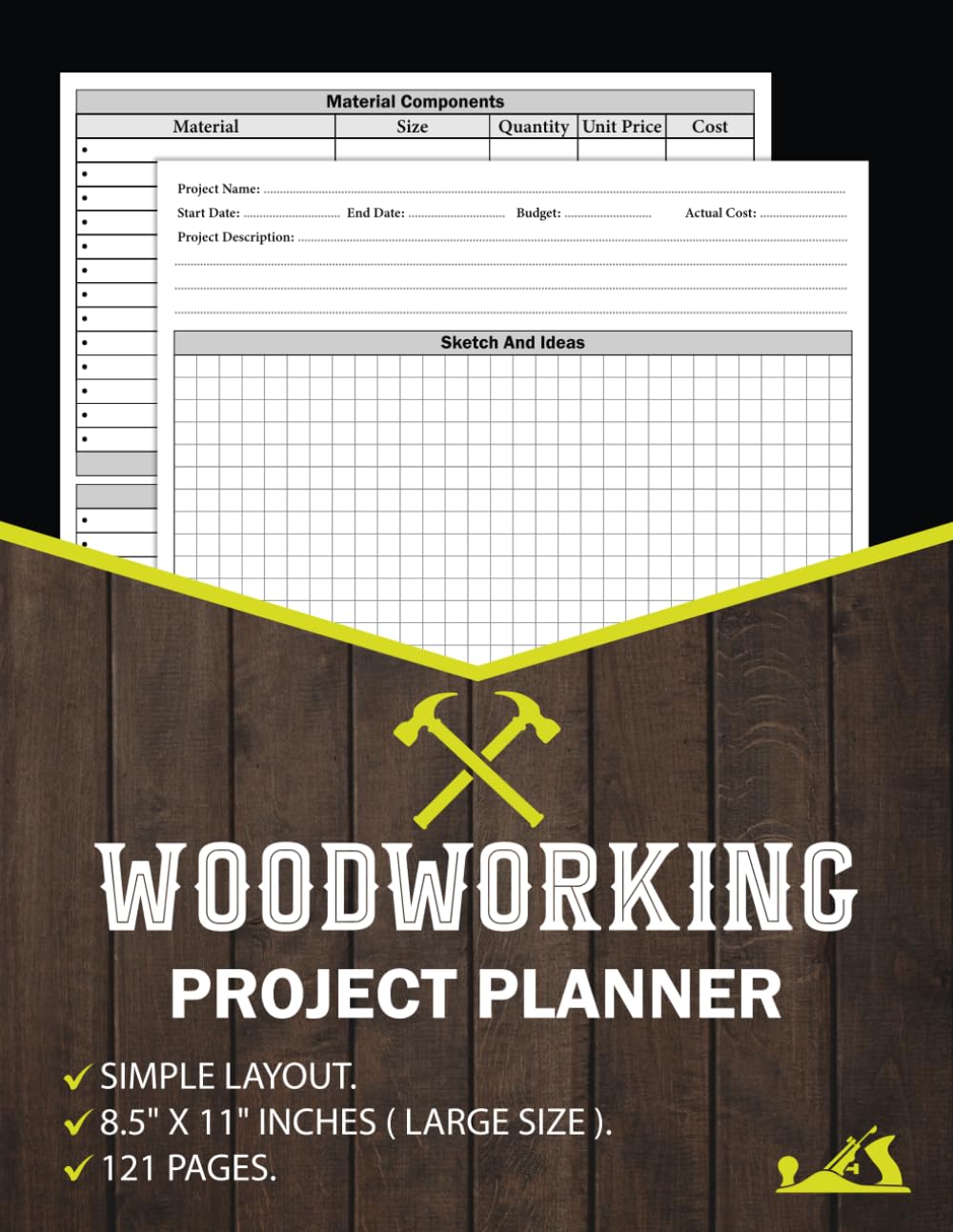 Woodworking Project Planner | Project Management Notebook For ...