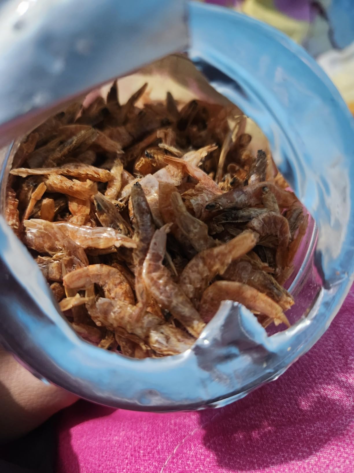 My Village Dry Prawns (Small size) / Pink Prawns (Fresh Water - Kerala ...