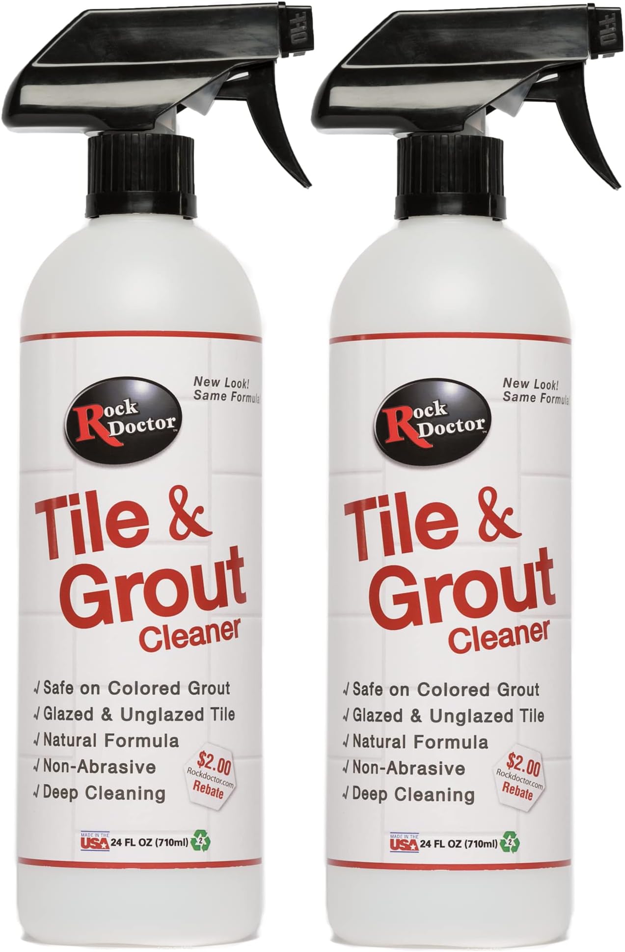 Rock Doctor Natural Tile and Grout Cleaner, Remove Stains Dirt, Oil ...