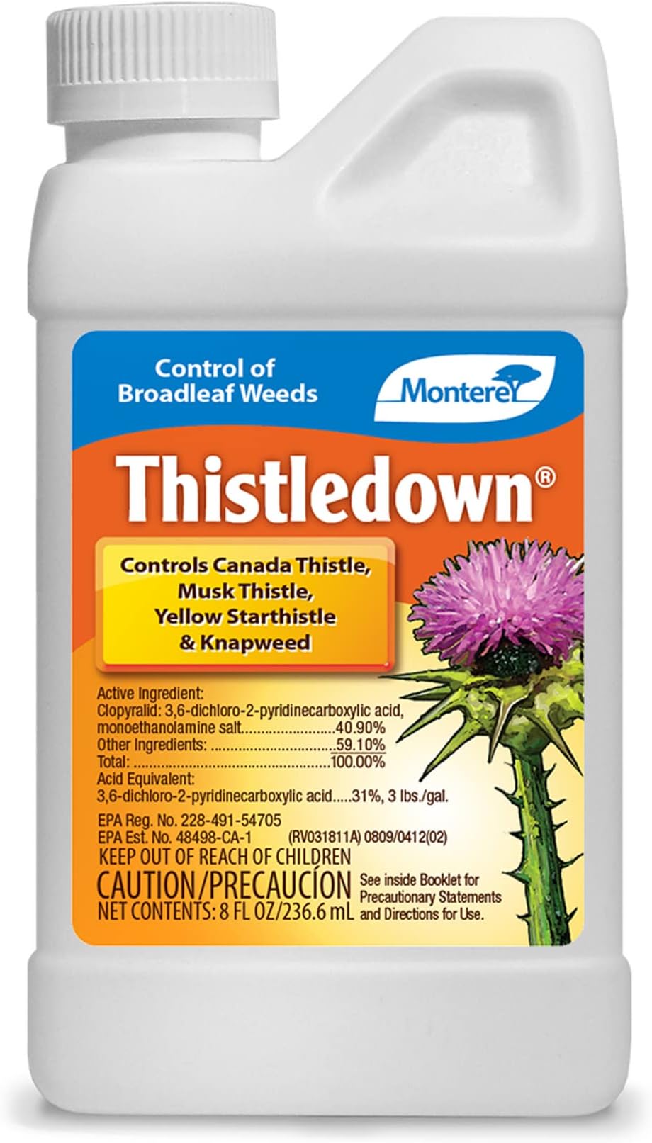 Amazon.com : Dow Milestone Specialty Herbicide with Aminopyralid 1 ...
