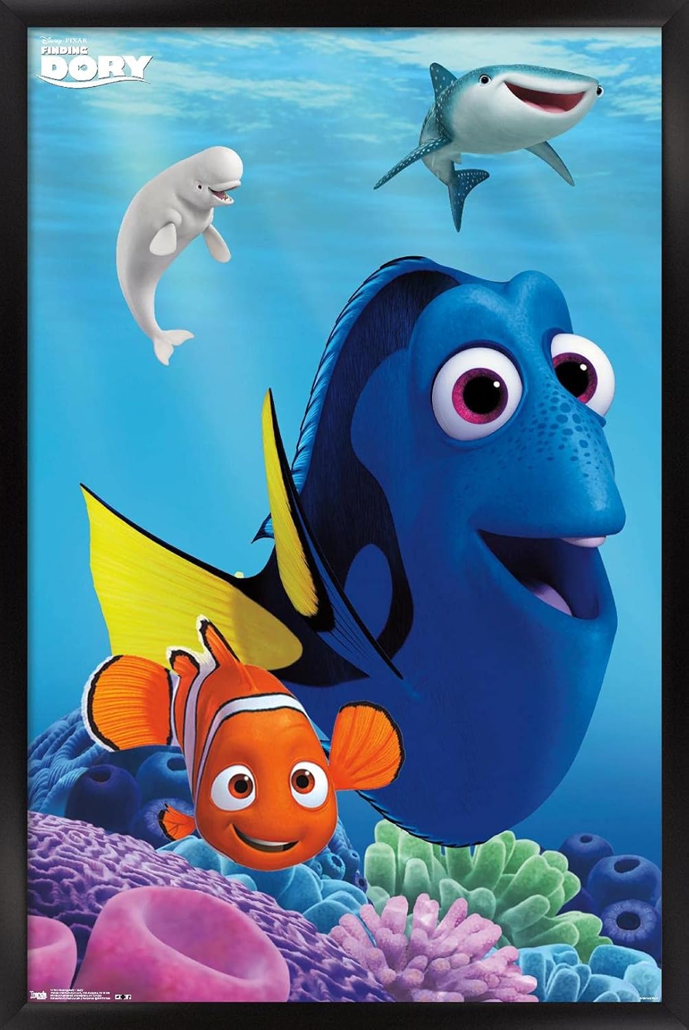 Amazon.com: Trends International Disney Pixar Finding Dory - Dory Wall ...