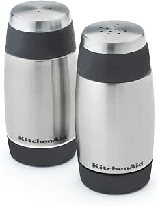 Amazon.com: KitchenAid Salt and Pepper Shakers, Black: Salt And Pepper ...