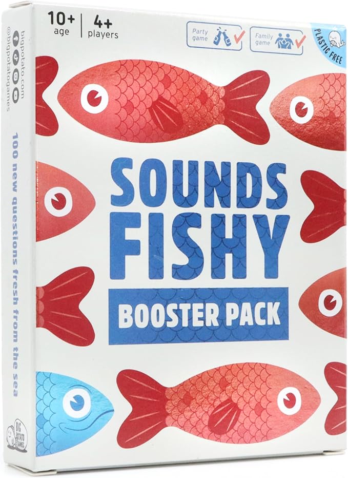 Amazon.com: Sound Fishy Board Game Expansion - 100 Questions : Toys & Games