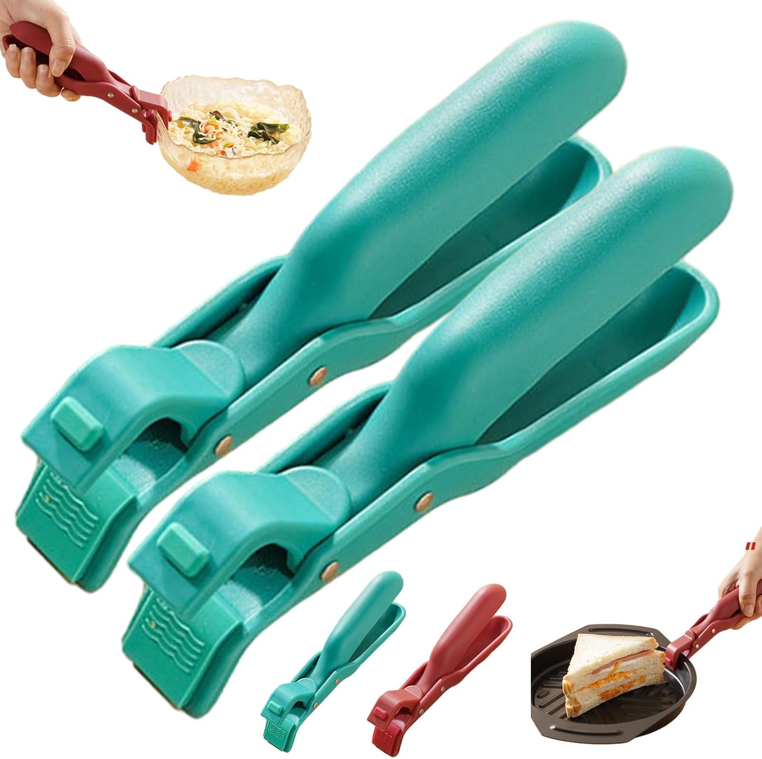 Amazon.com: Hot Plate Grippers, Silicone Non-slip Heat Insulation Anti ...