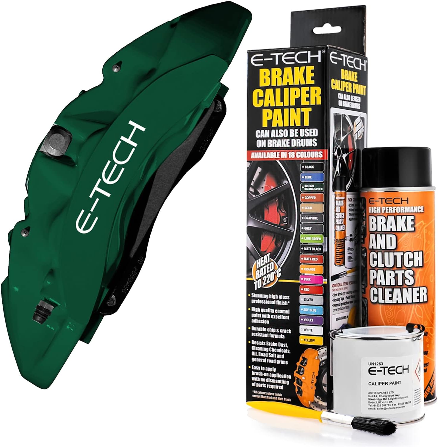 E-TECH Gloss Purple Brake Caliper Paint EBCP-GPU : Amazon.co.uk: Automotive