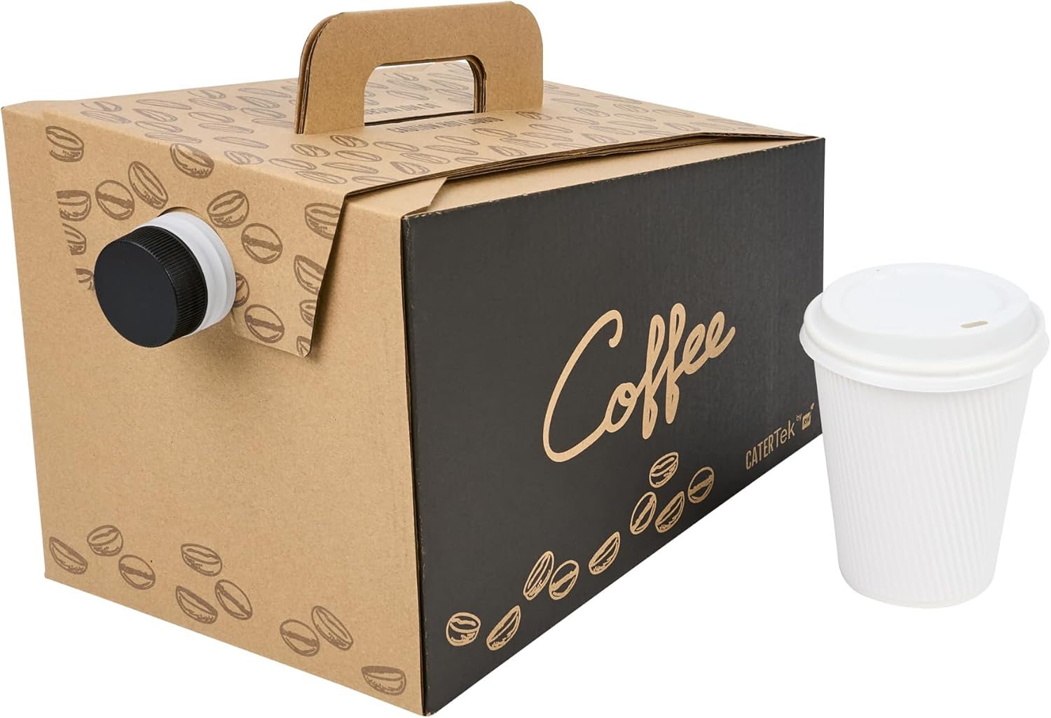 Amazon.com: Restaurantware 12 Cup 96 Ounce Disposable Coffee Carrier ...