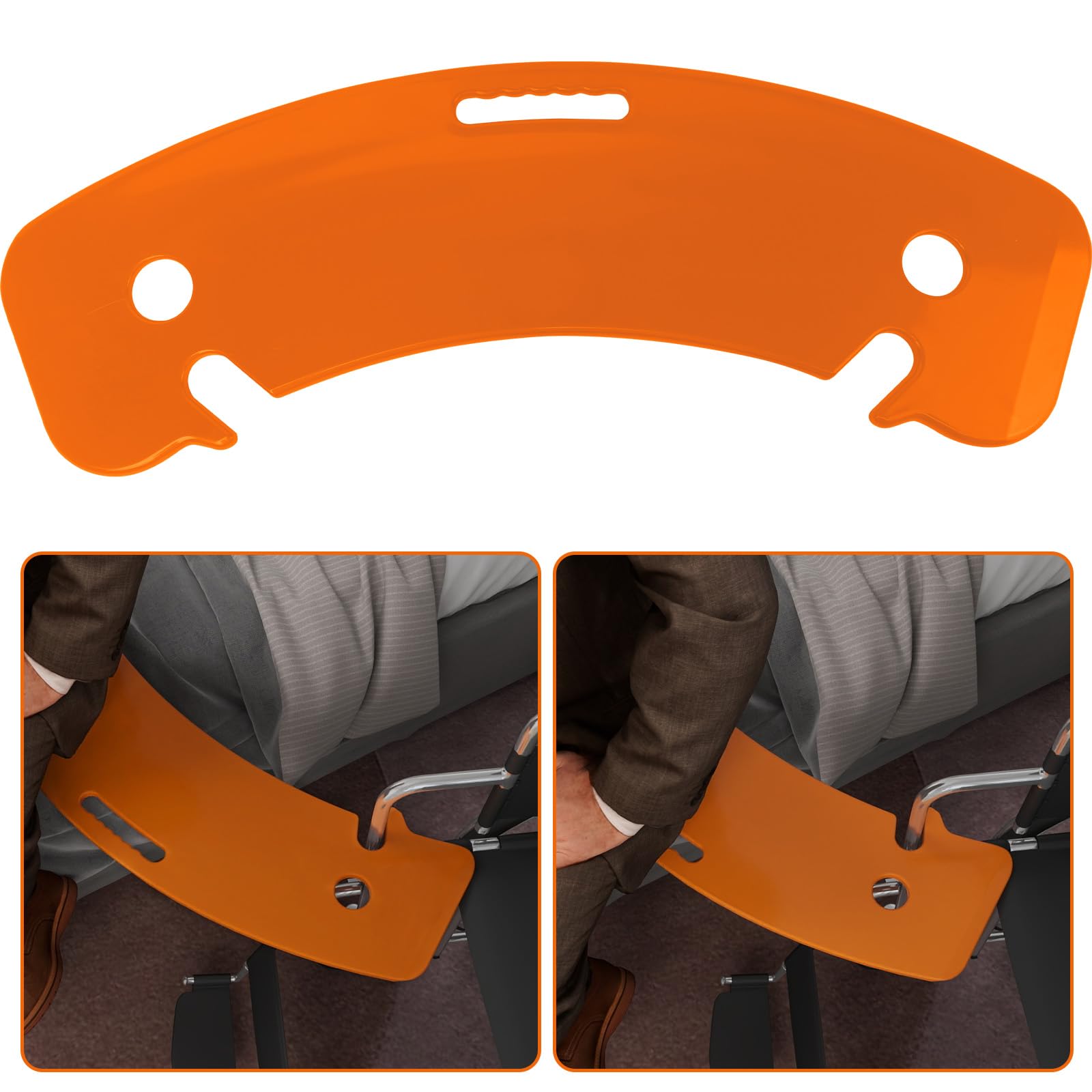 Amazon.com: Curved Transfer Board Plastic Slide Board for Transferring ...