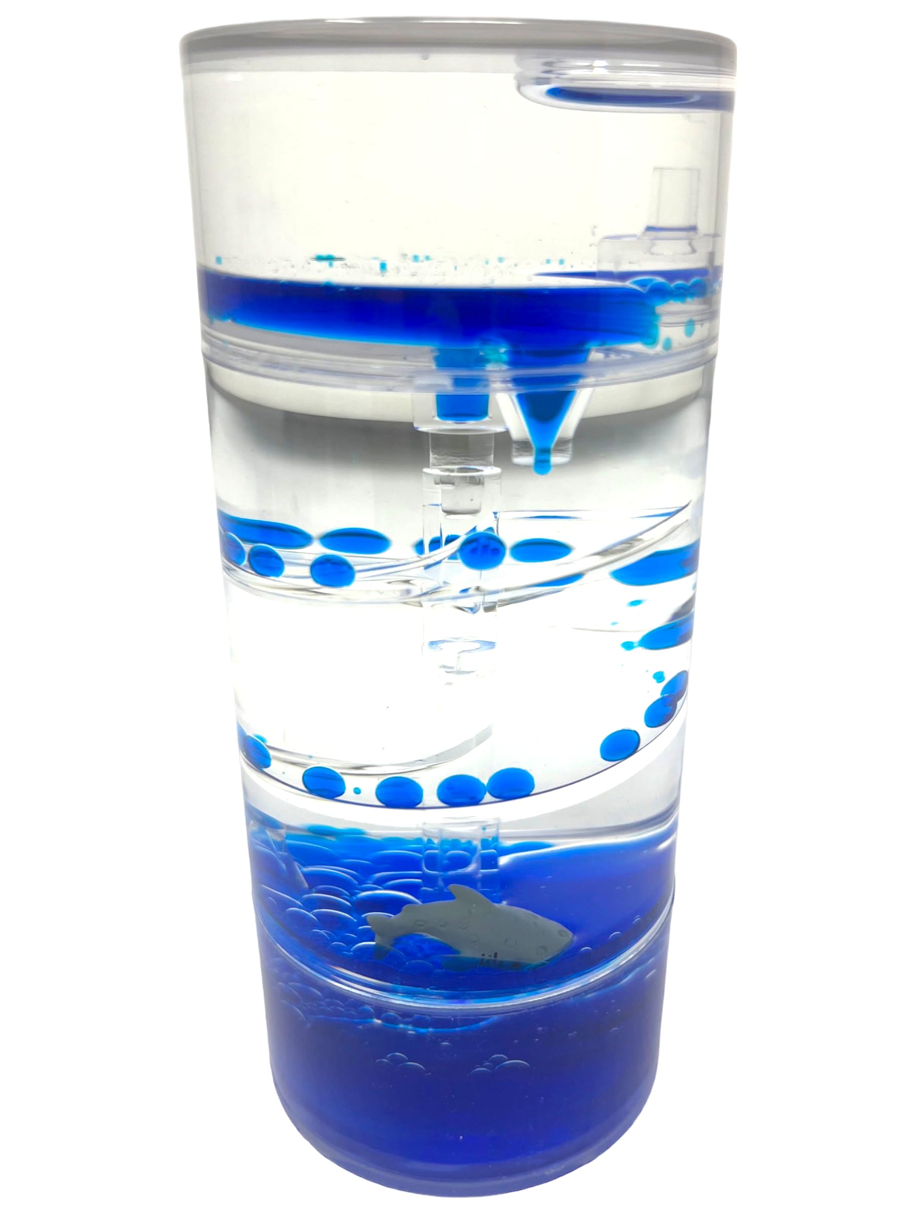 Amazon.com: WARM FUZZY Toys (1) Shark Spiral Timer - 3 Minutes Liquid ...