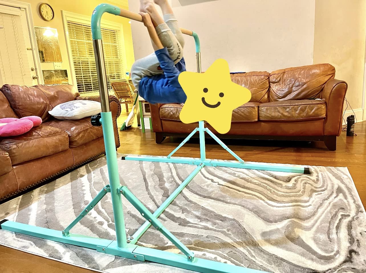 $23/mo - Finance PreGymnastic No Wobble Gymnastics Bar, 6ft Long Base ...