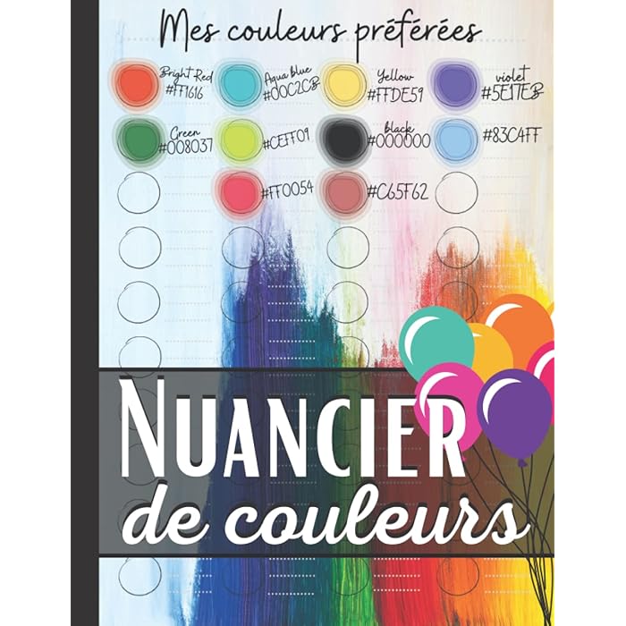 Buy Nuancier De Couleurs: 2000 Bulles à Colorier et à Remplir pour ...