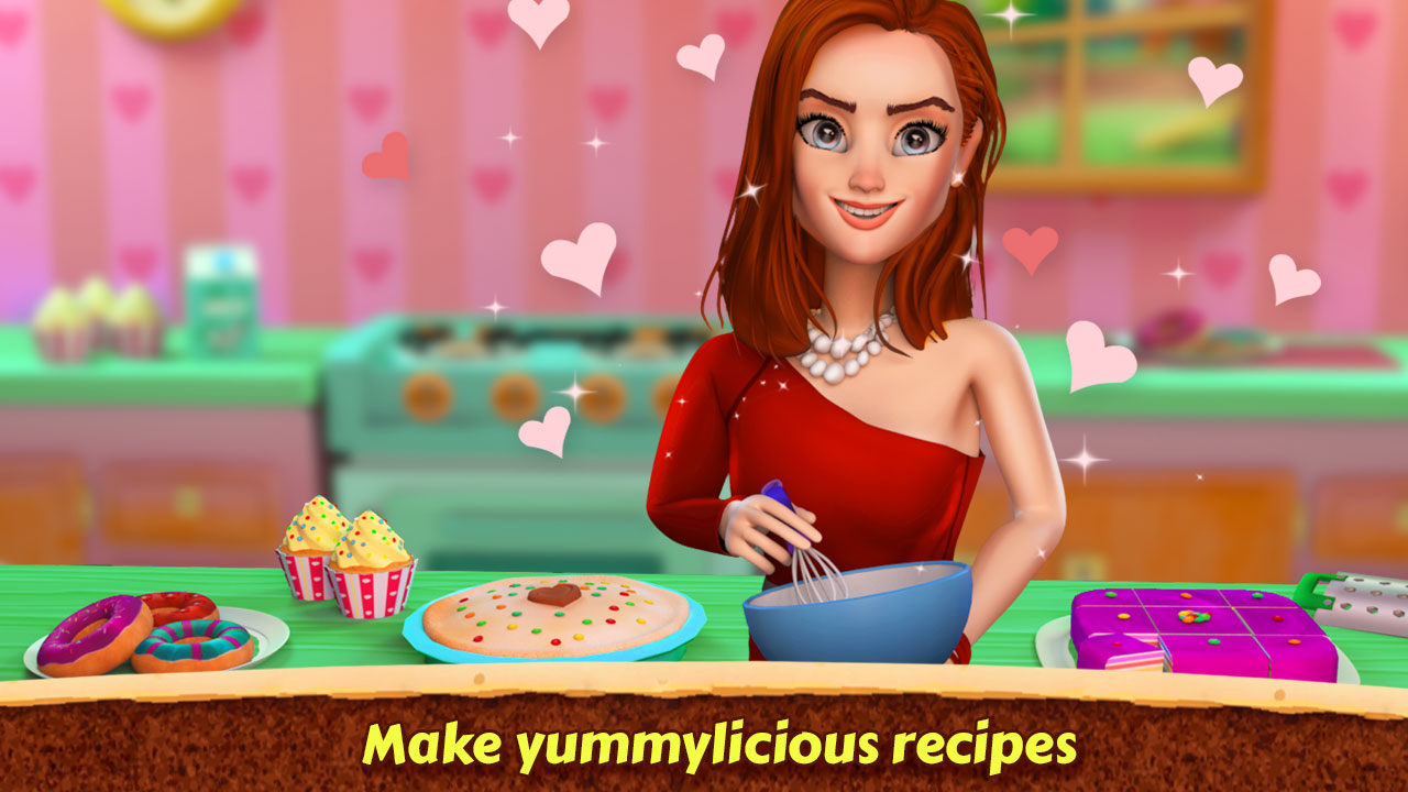 Valentine Love Cake Maker 3D - Real Cook Game - App on Amazon Appstore