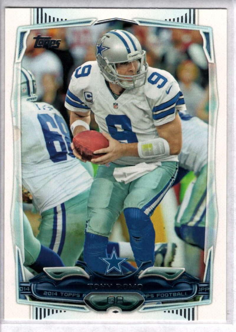 Amazon.com: Football NFL 2014 Topps #274 Tony Romo Cowboys ...