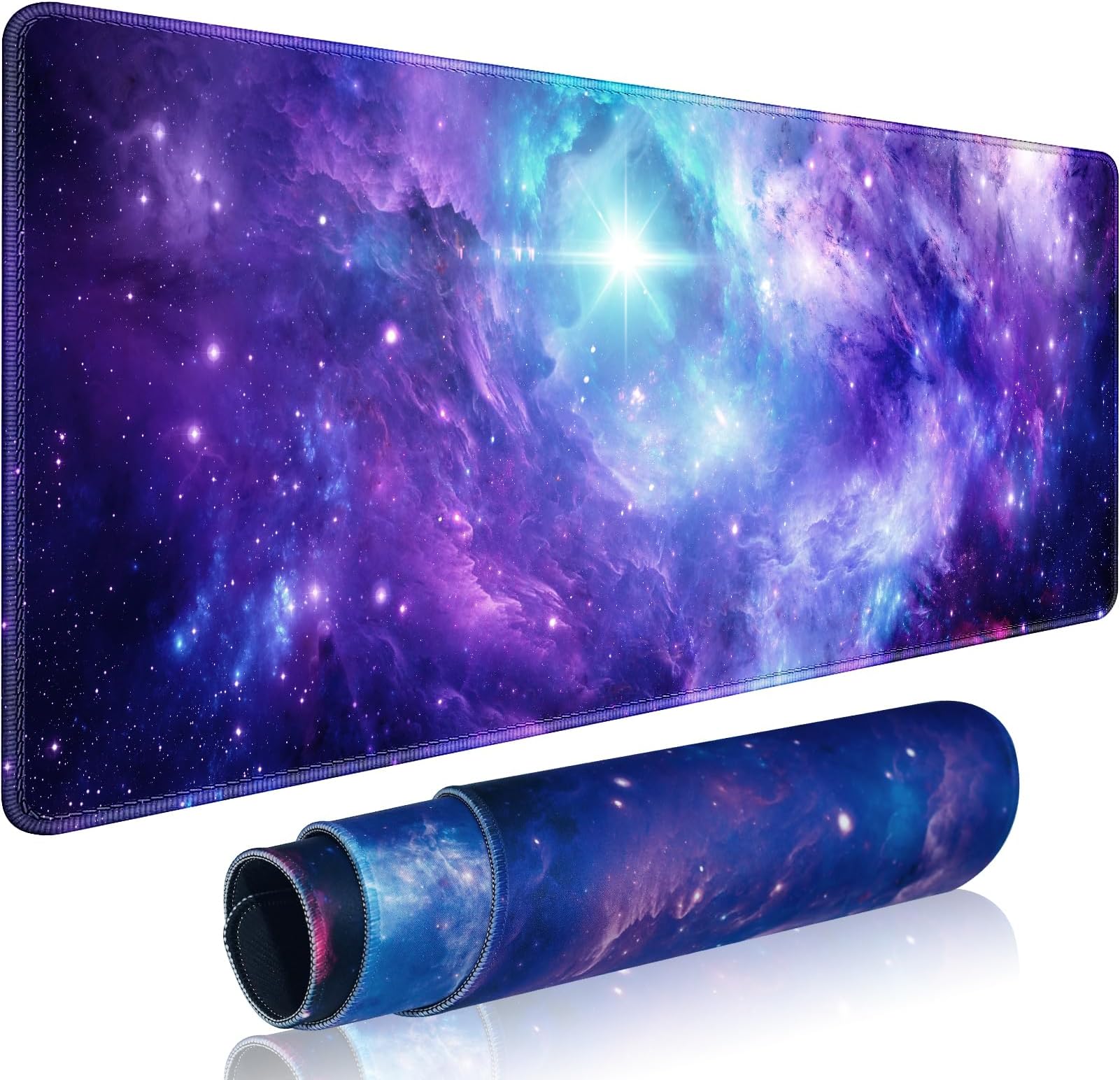 Amazon.com : KMLVILE Galaxy Gaming Mouse Pad Large,XL Desk Pad Computer ...