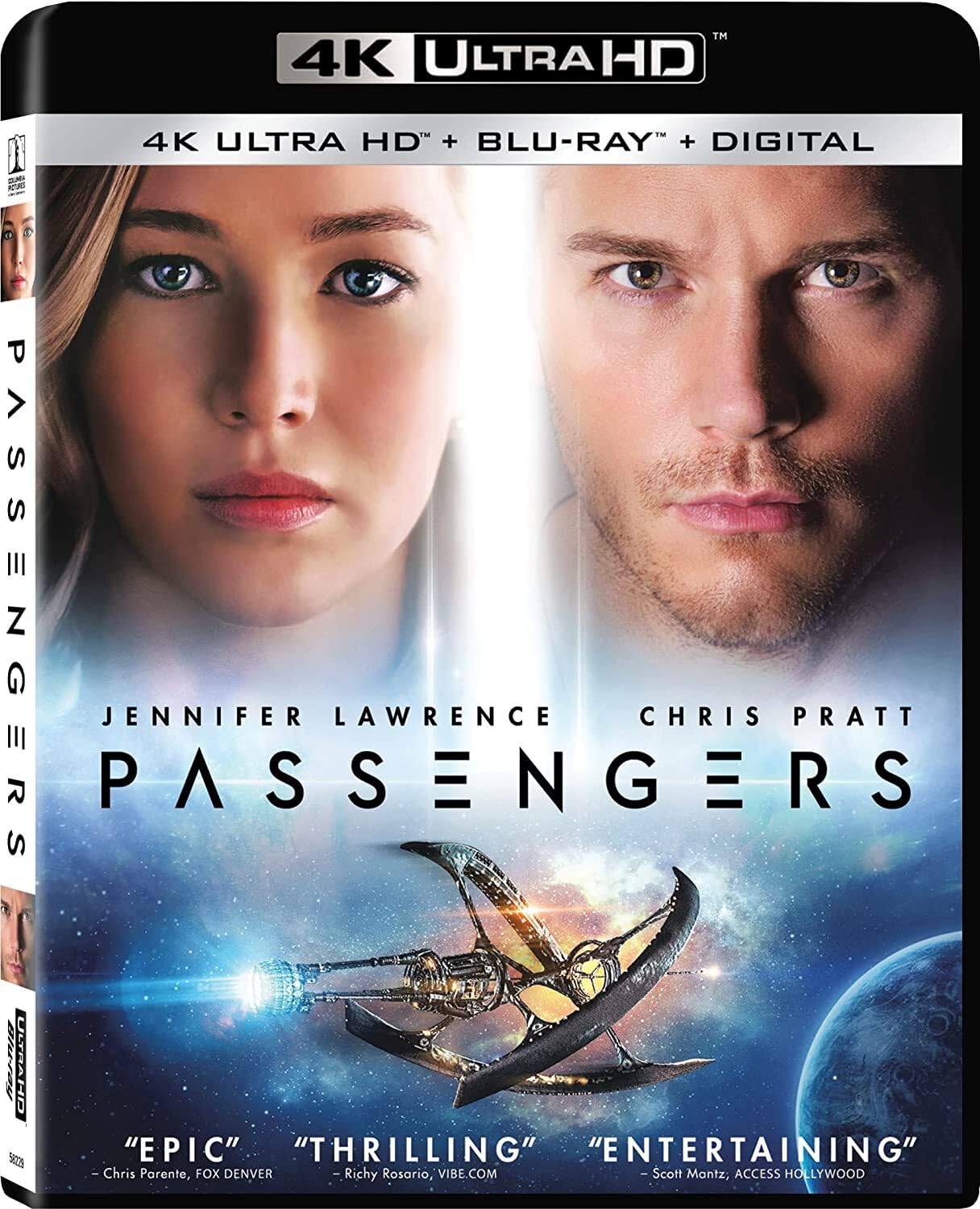 Amazon.com: Passengers [4K UHD] : Jennifer Lawrence, Chris Pratt ...