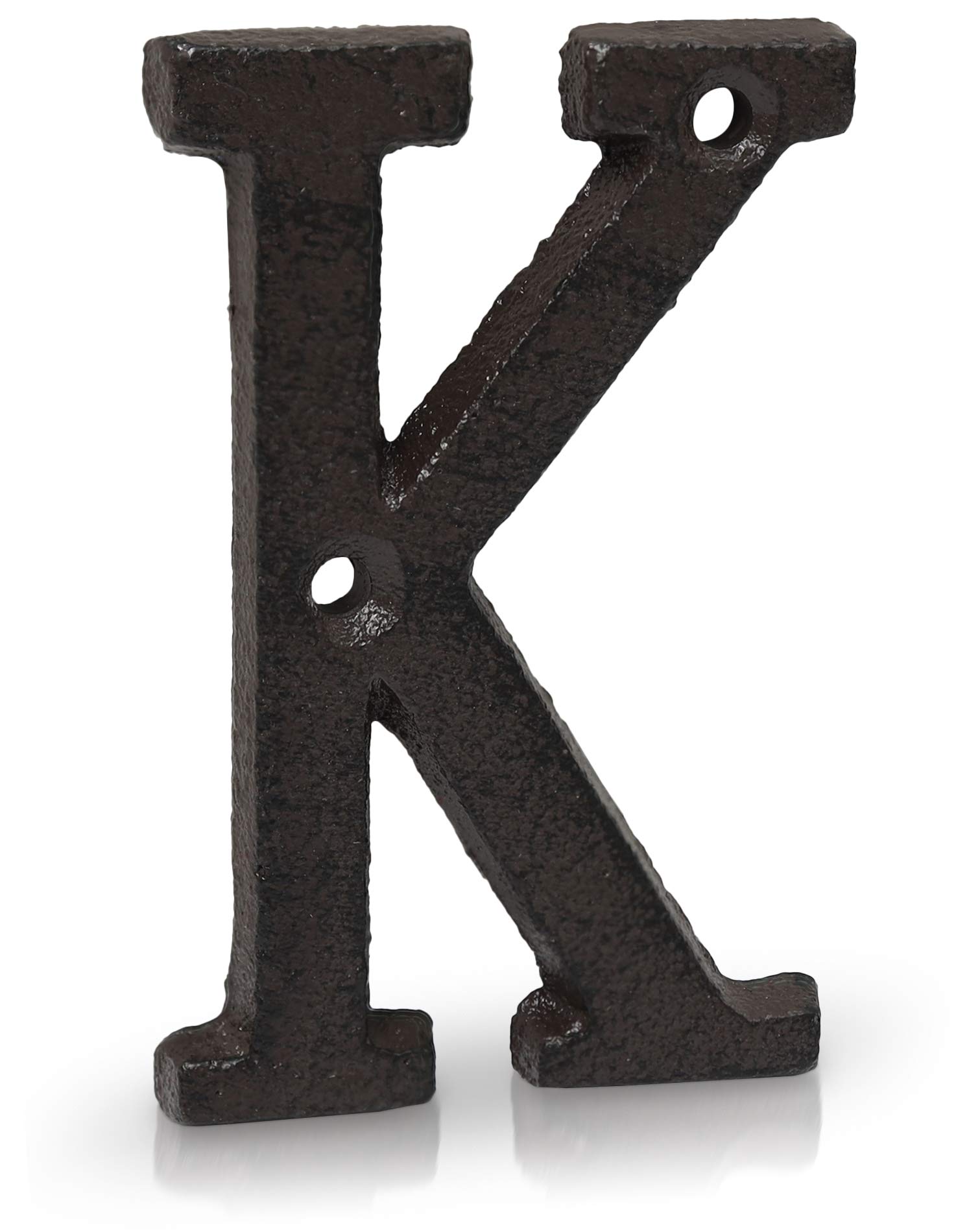 Amazon.com : Basic Fundamentals 3-Inch Cast Iron Letters for Wall and ...