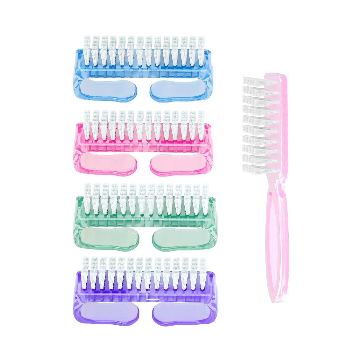 Amazon.com: Sstyle Nail brushes for cleaning Fingernail brush Pedicure ...