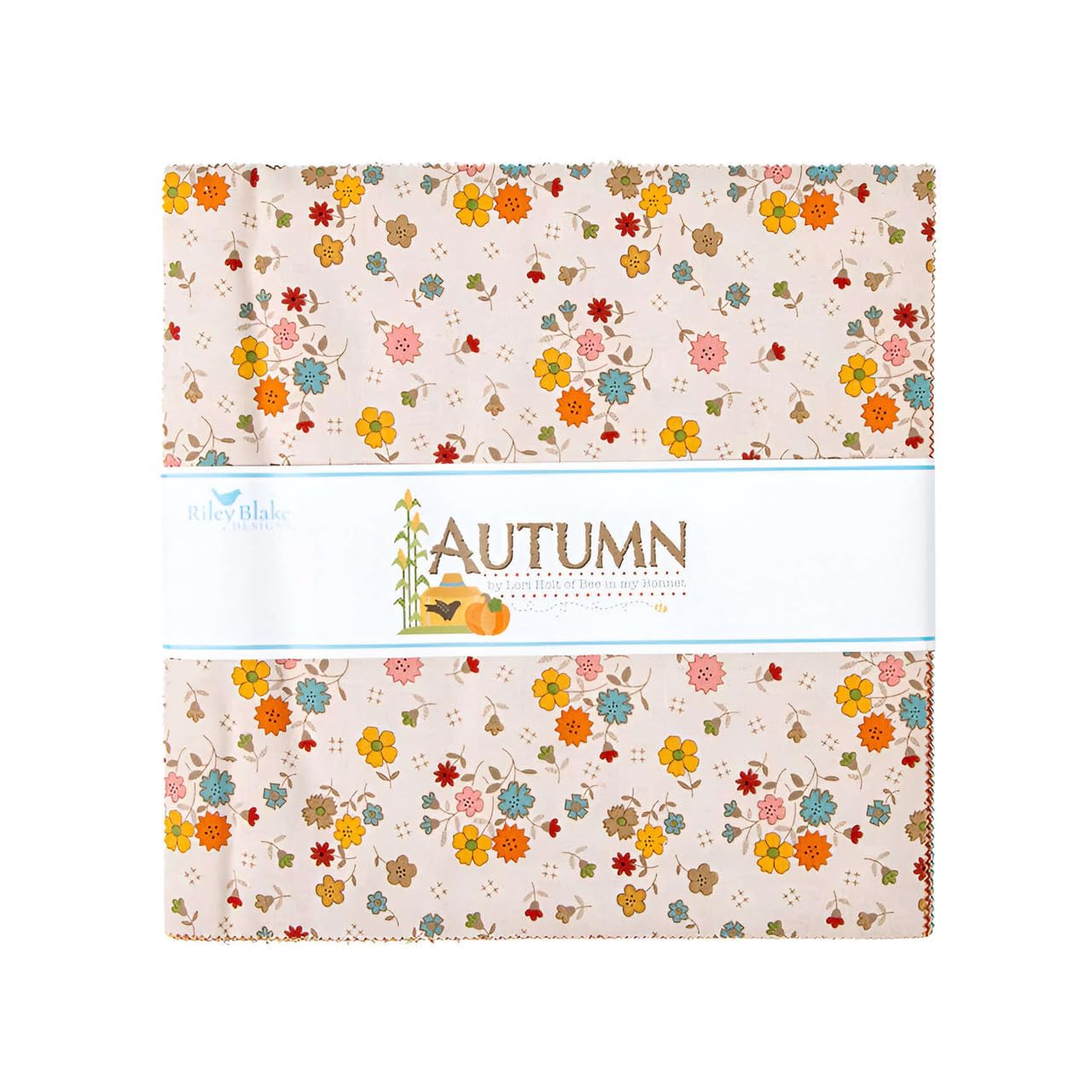 Amazon.com: Lori Holt Autumn 10"" Stacker 42 10-inch Squares Layer Cake ...