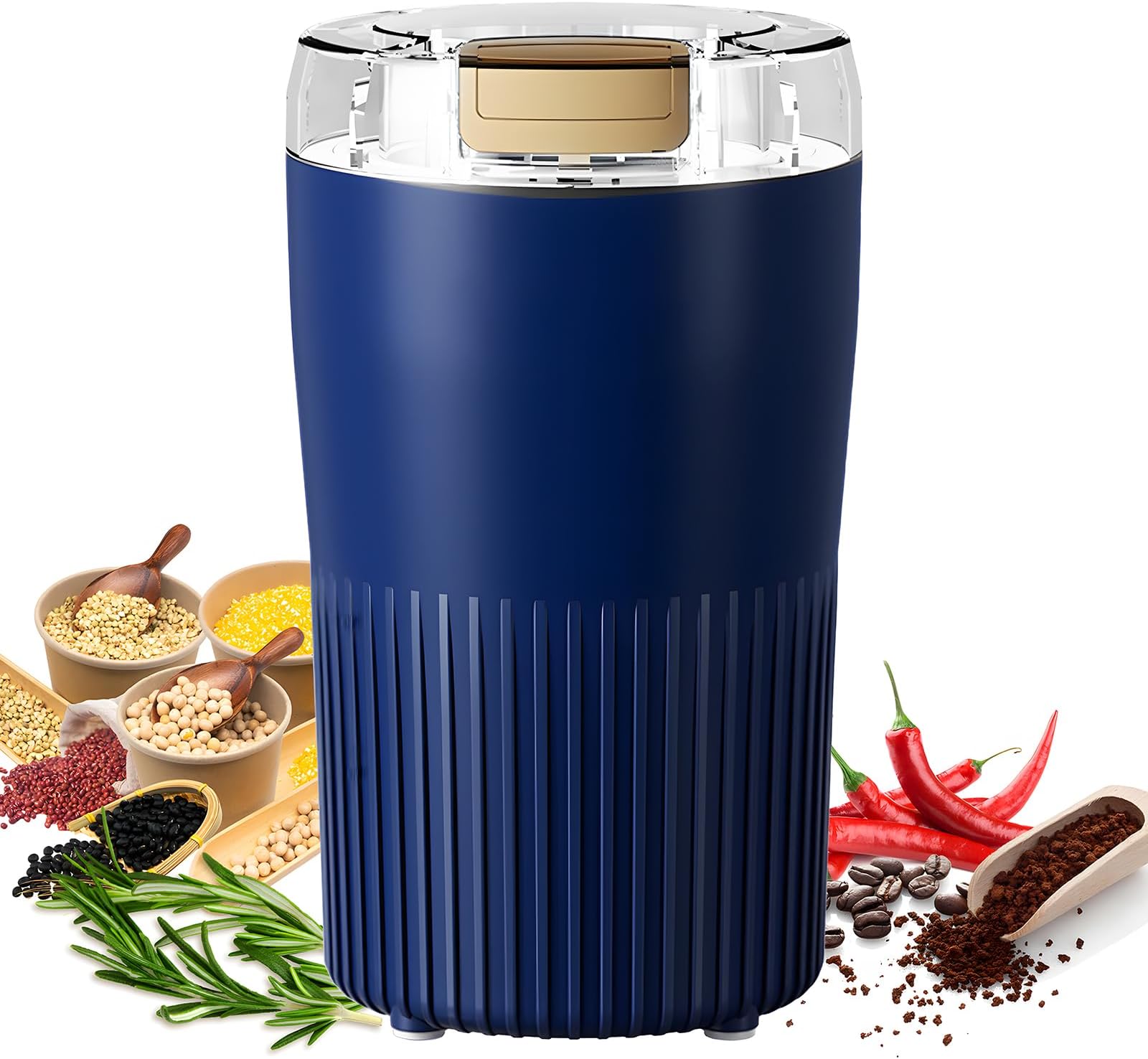 Molinillo Eléctrico，Sebami Molinillo de Café Eléctrico Portátil 200W ...