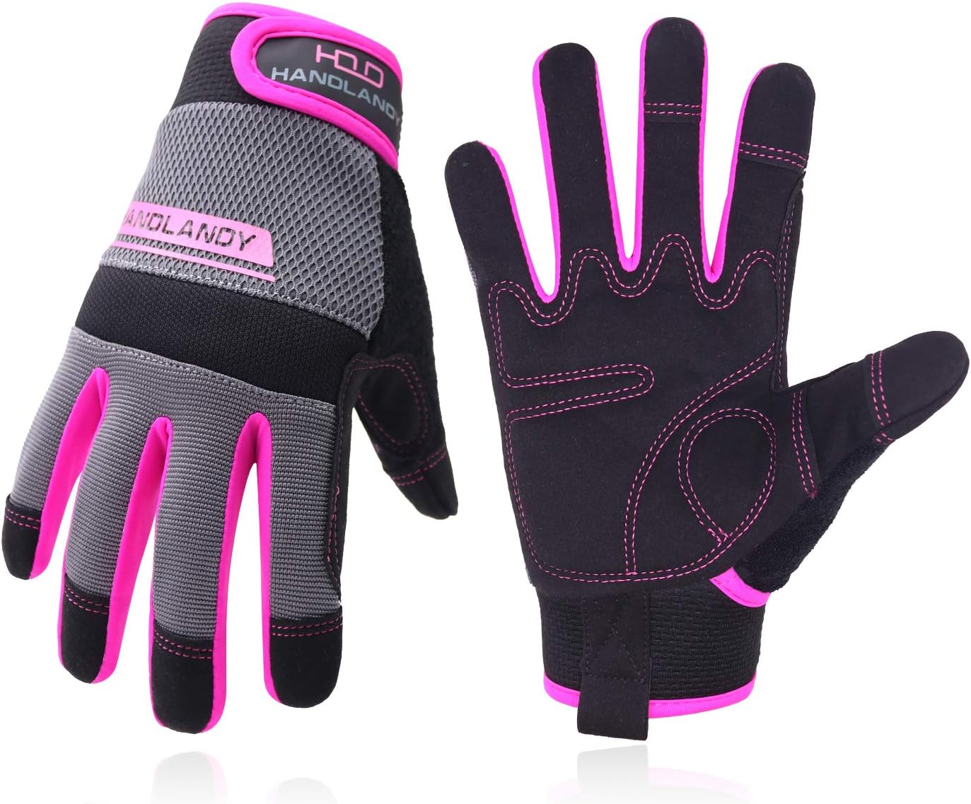 Mechanix Wear: The Original Women’s Pink Work Gloves with Secure Fit ...