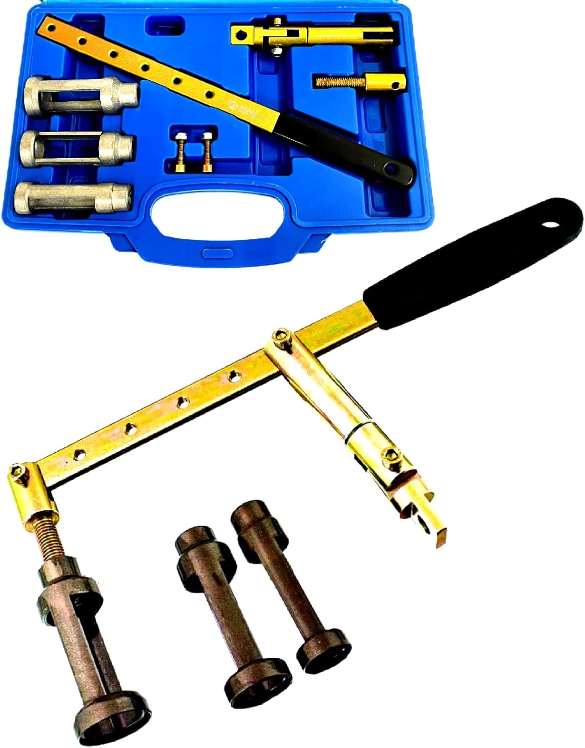 AMD TOOLS Universal Valve Spring Compressor Tool Set for Assembly and ...