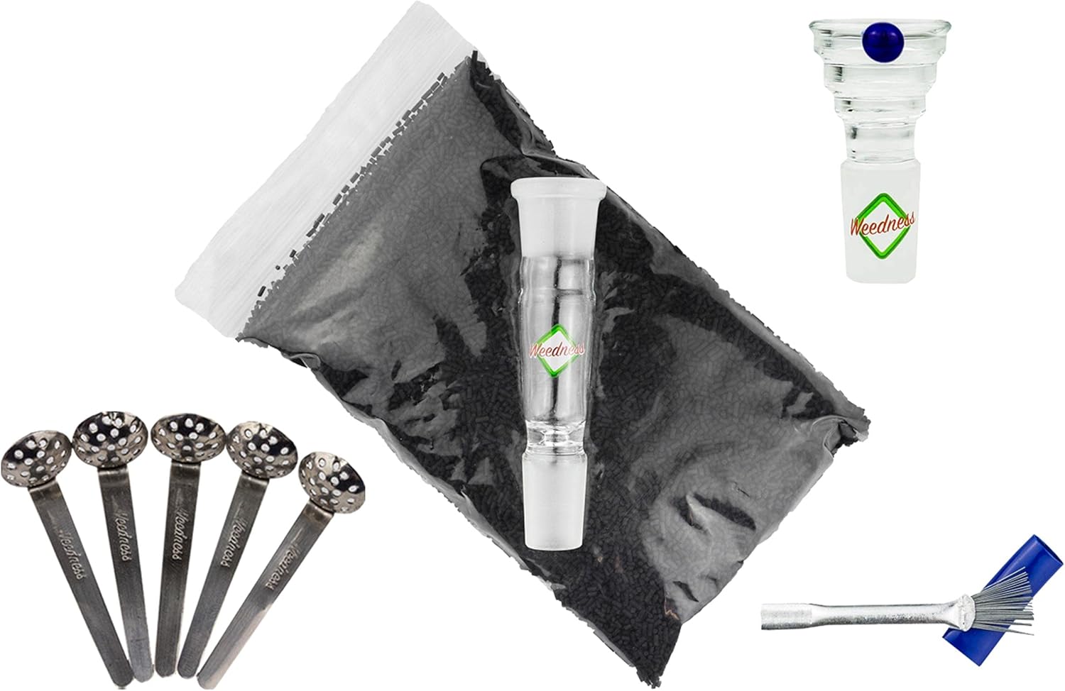 Bong Glass Activated Carbon Filter Adapter 14,5 mm Cut - Accessori ...