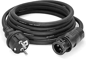 Amazon.com: Wanglaism Mains Connection Cable AC Cable 10 m 3 x 1.5 mm² ...