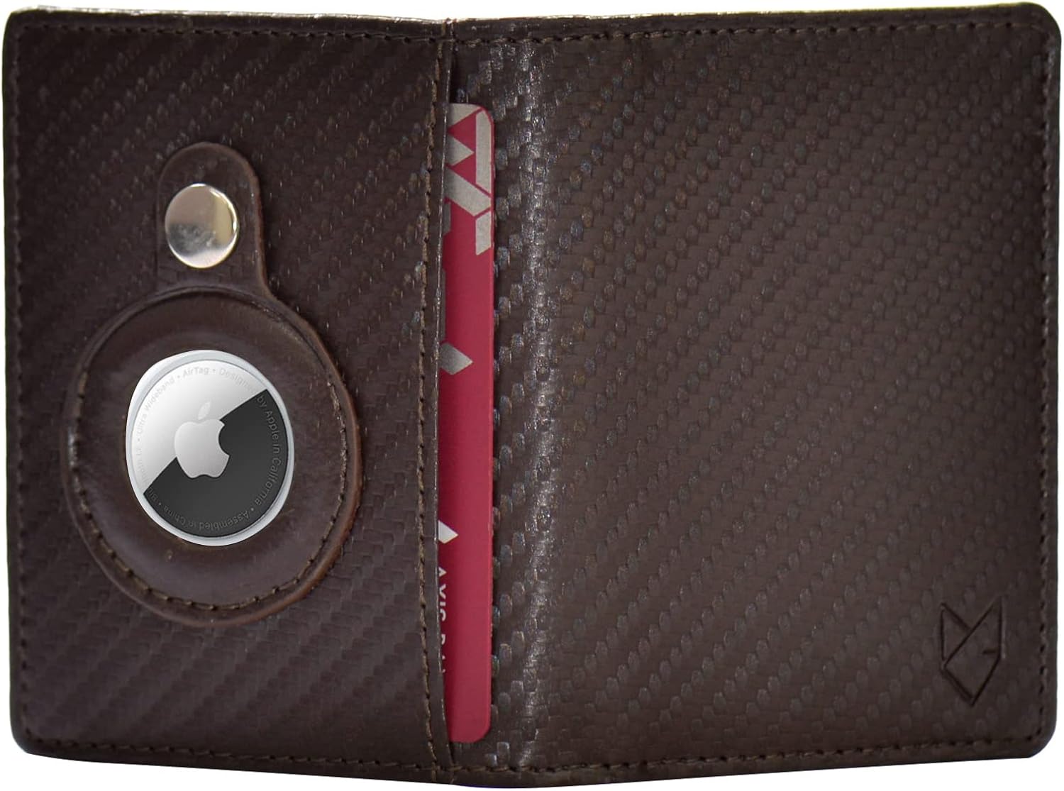 Amazon.com: FOXHACKLE Airtag Wallet Slim Minimalist Leather Credit Card ...