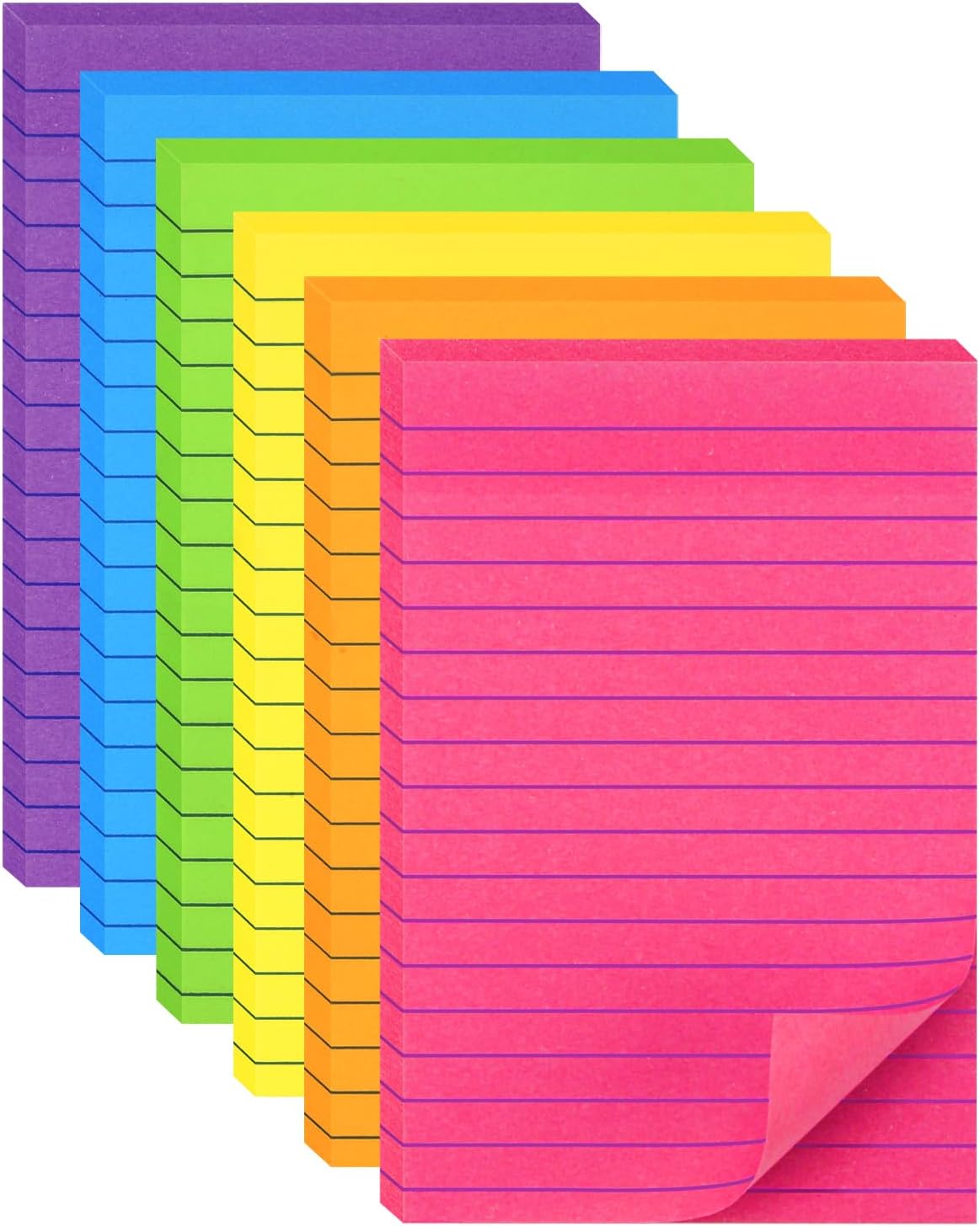 Amazon.com : Early Buy Sticky Notes 2 x 2 Self-Stick Notes 8 Bright ...