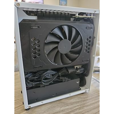 Aluminum Mini ITX Case with PCIe 3.0 Riser, JOYJOM India | Ubuy