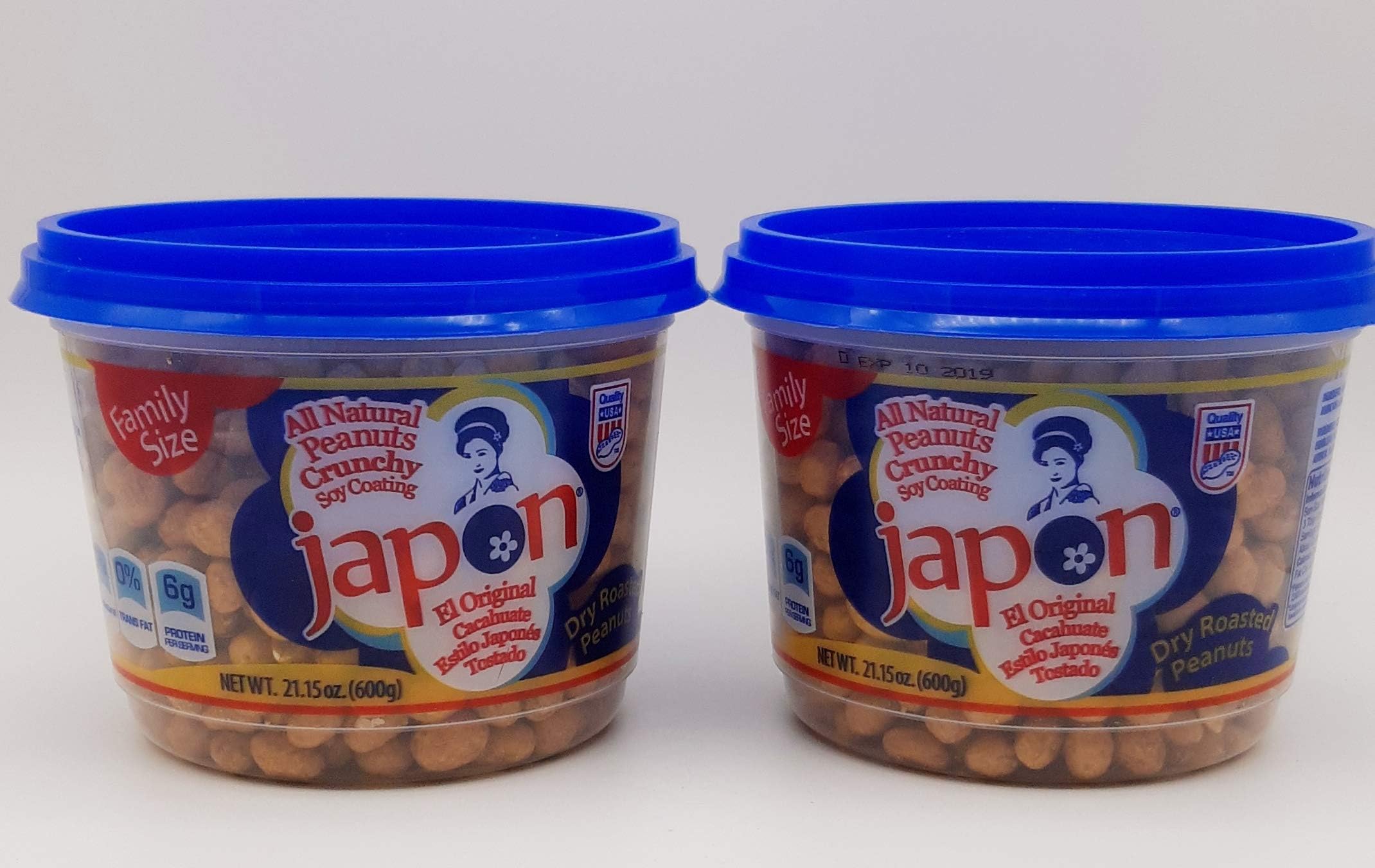 Amazon.com : Japon Japanese Peanuts King Size - 21.15 Ounces (2 Pack ...