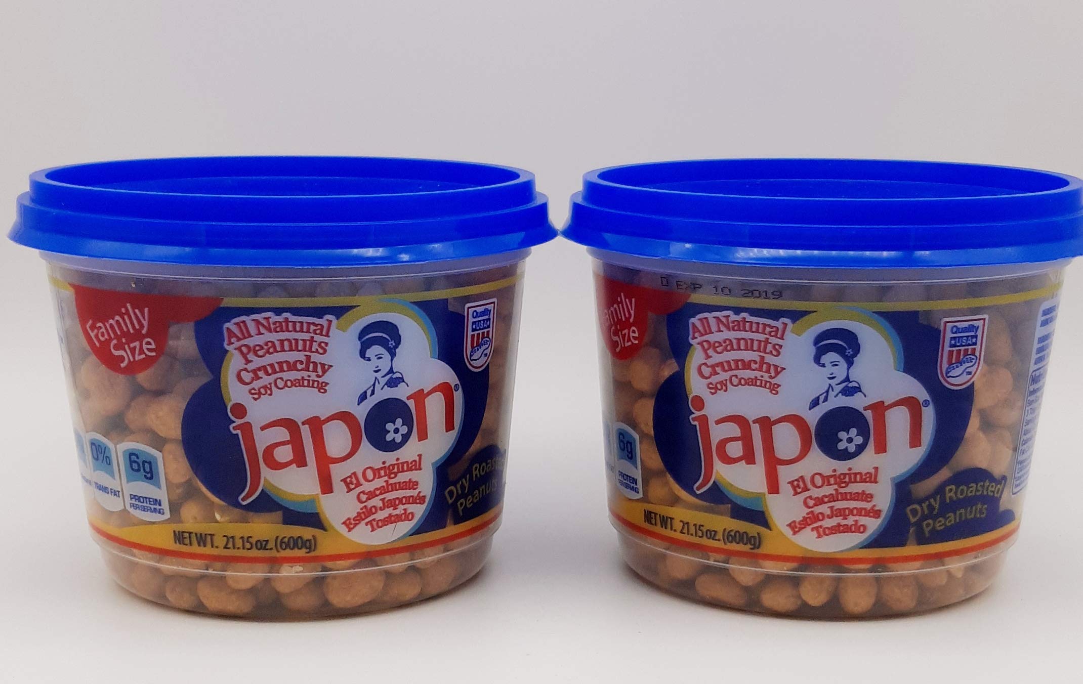 Amazon.com : Japon Japanese Peanuts King Size - 21.15 Ounces (2 Pack ...