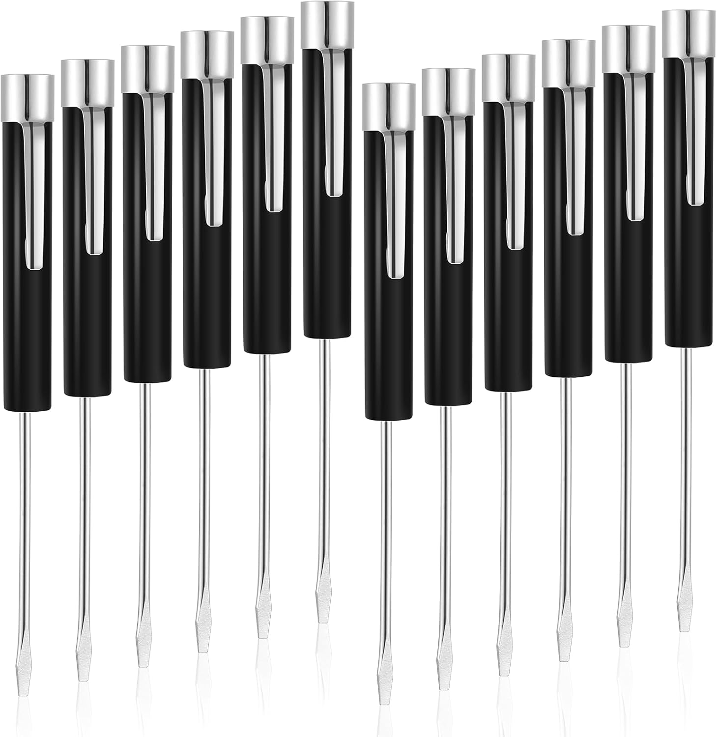 Amazon.com: Gisafai 12 Pcs Pocket Screwdriver Mini Tops and Pocket ...