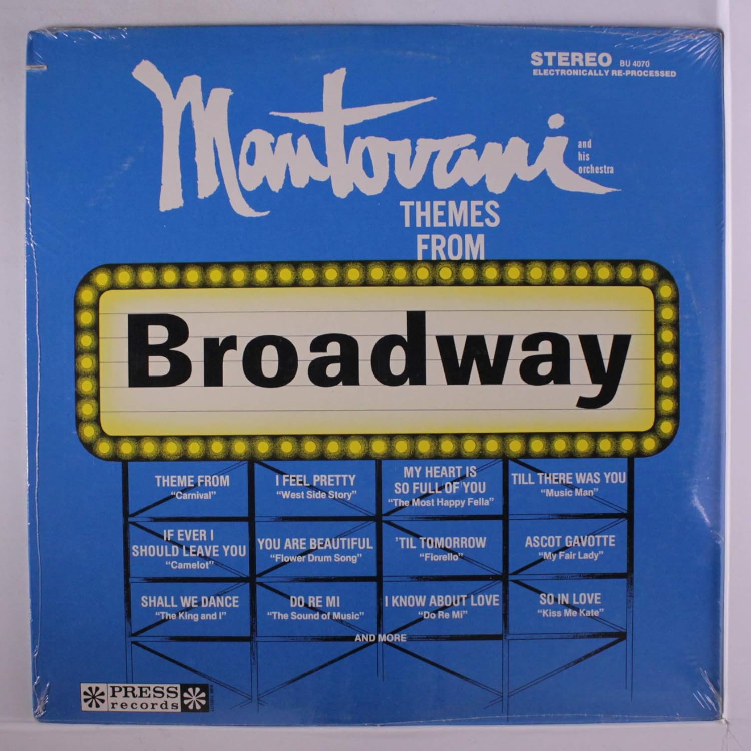 Amazon.com: Themes from Broadway LP: CDs & Vinyl